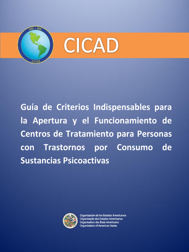 CICAD Criterios Indispensables para Centros de Tratamiento | PDF | La ...