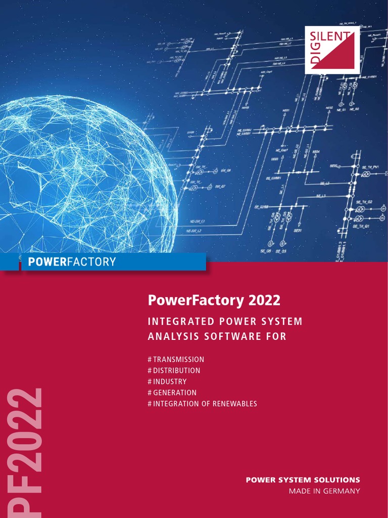 Powerfactory 2022: I Nteg R Ated P Ow Er System Analysis Software For | PDF | Distributed ...