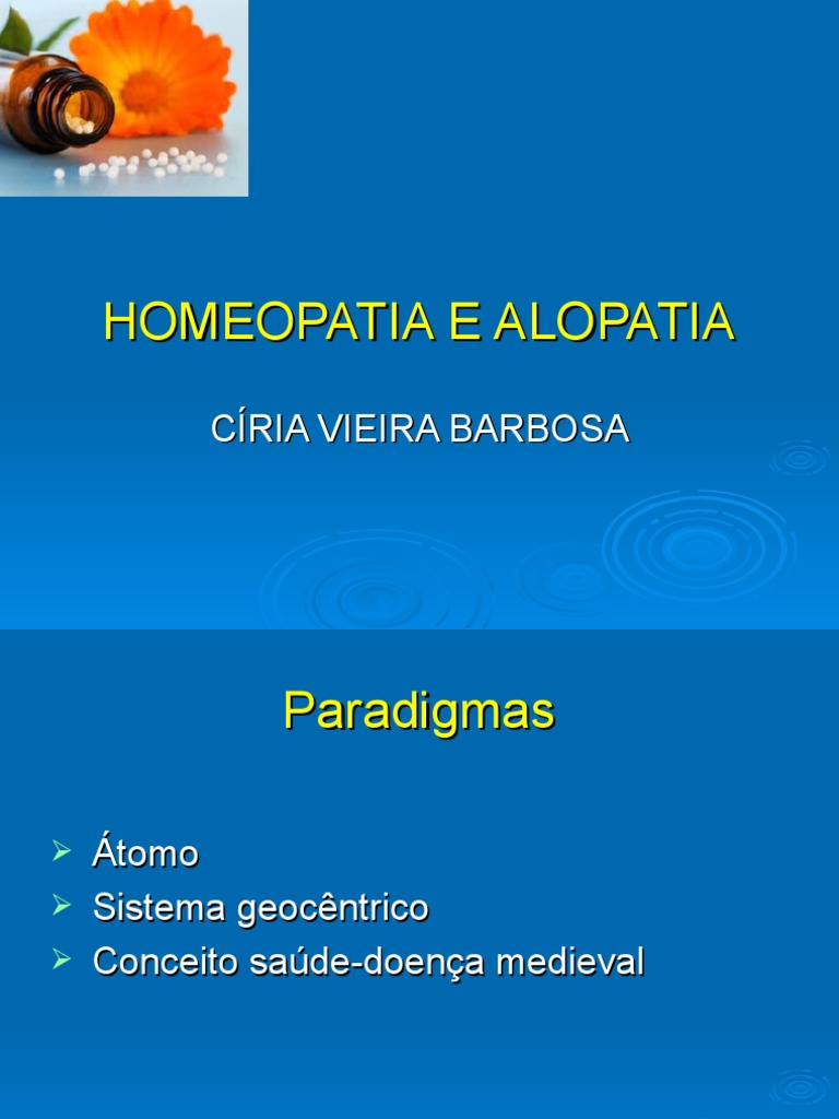 Fundamentos Da Homeopatia | PDF | Homeopatia