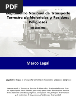 Reglamento Nacional de Transporte Terrestre de Materiales y Residuos Peligrosos | PDF | Residuos ...