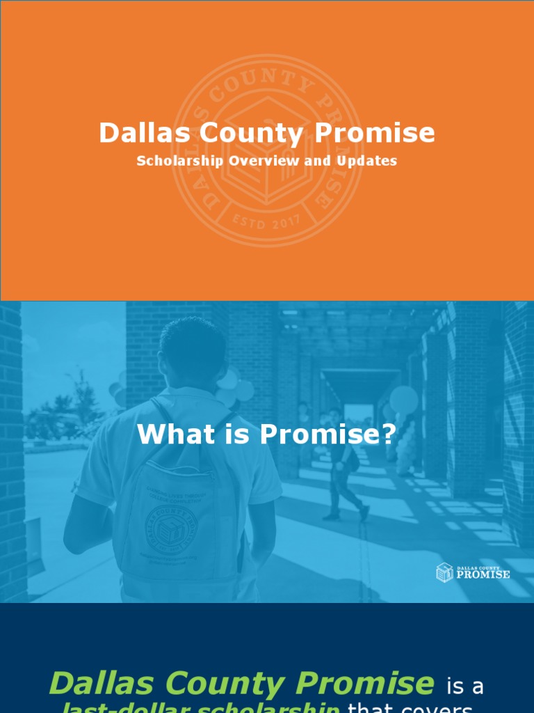 Dallas Promise Overview 2021-2022 | PDF | Tuition Payments | The United ...
