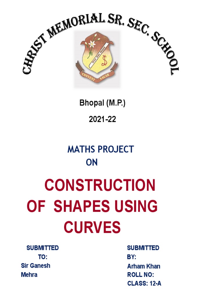 Construction of Curved Shapes Project | PDF | Ellipse | Shape
