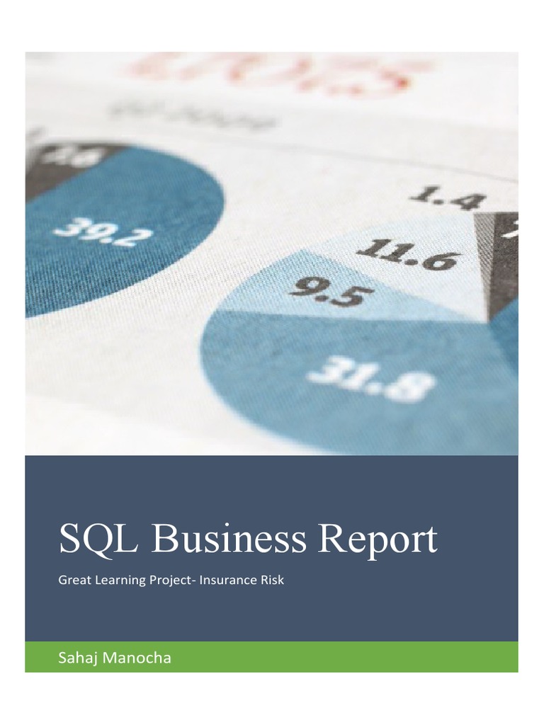 Business Report Sahaj | PDF | Table (Database) | Computer Programming