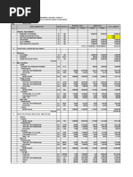 Rate Build Up Template | PDF | Building Engineering | Engineering