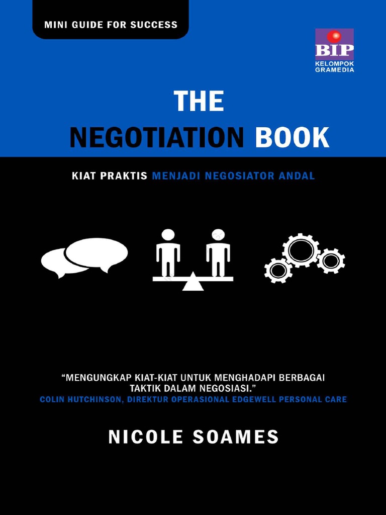 ID - The Negotiation Book by Nicole Soames | PDF