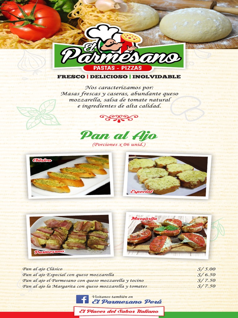 Carta El Parmesano | PDF