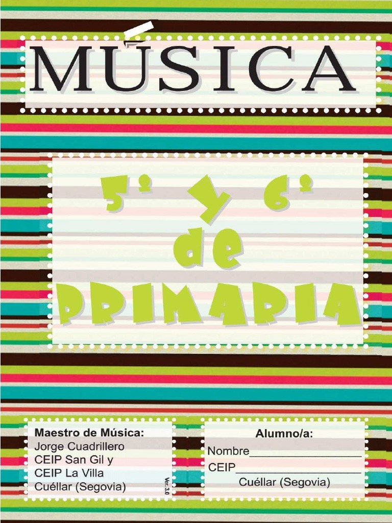 Libro de Musica de 5 y 6 de Primaria | PDF