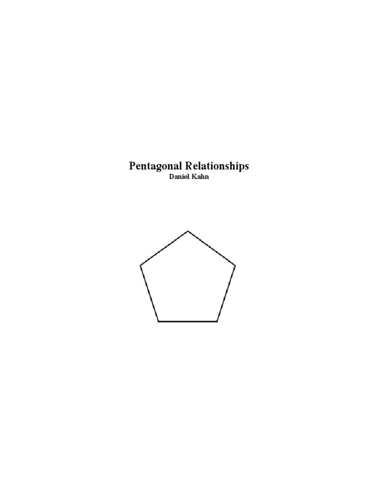 Pentagonal Relationships | PDF | Shape | Childhood