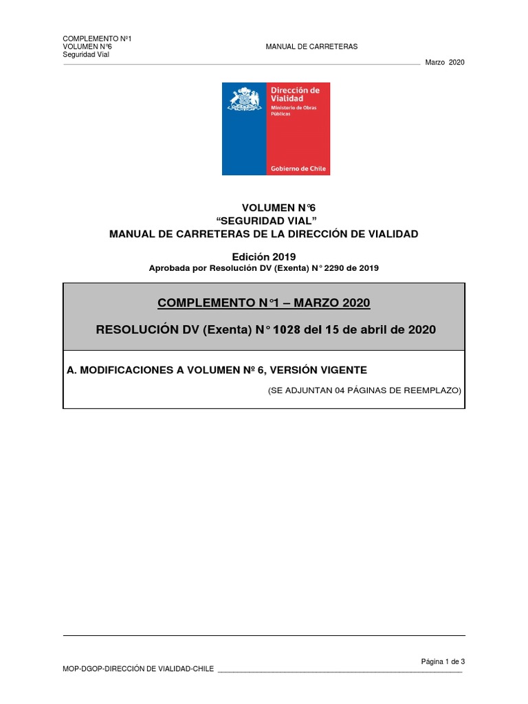 Complemento N°1 - Vol N°6 - Marzo 2020 | PDF | Pendiente | Hormigón