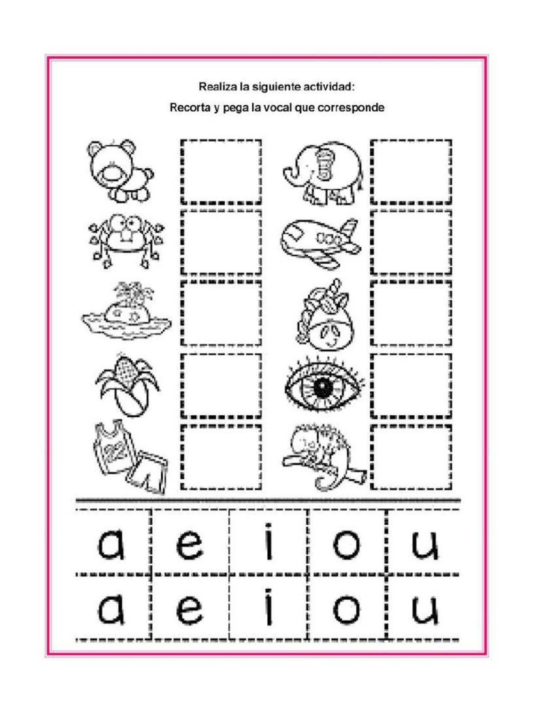 las vocales dos | PDF