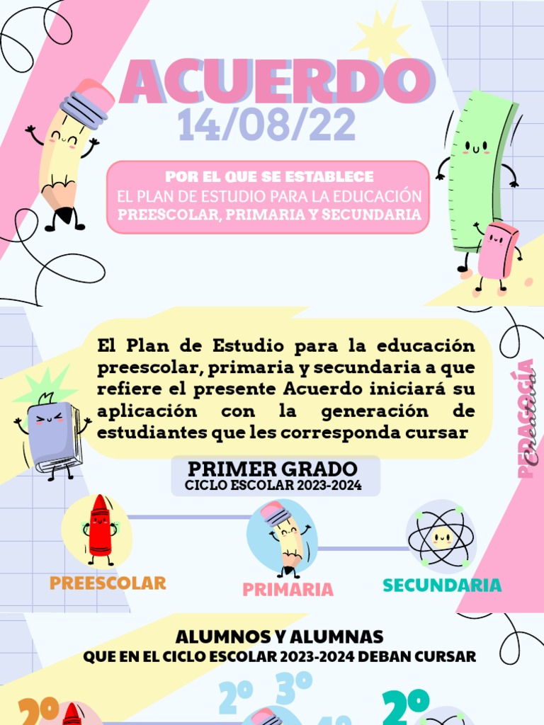 Acuerdo 14 - 08 - 22 | PDF | Educación de la primera infancia ...