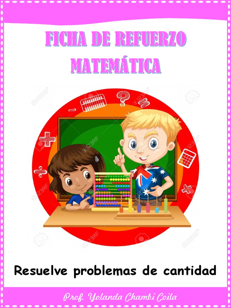MATEMÁTICA RESUELVE PROBLEMAS DE CANTIDAD.-1 | PDF MATEMÁTICA RESUELVE PROBLEMAS DE CANTIDAD.-1 | PDF