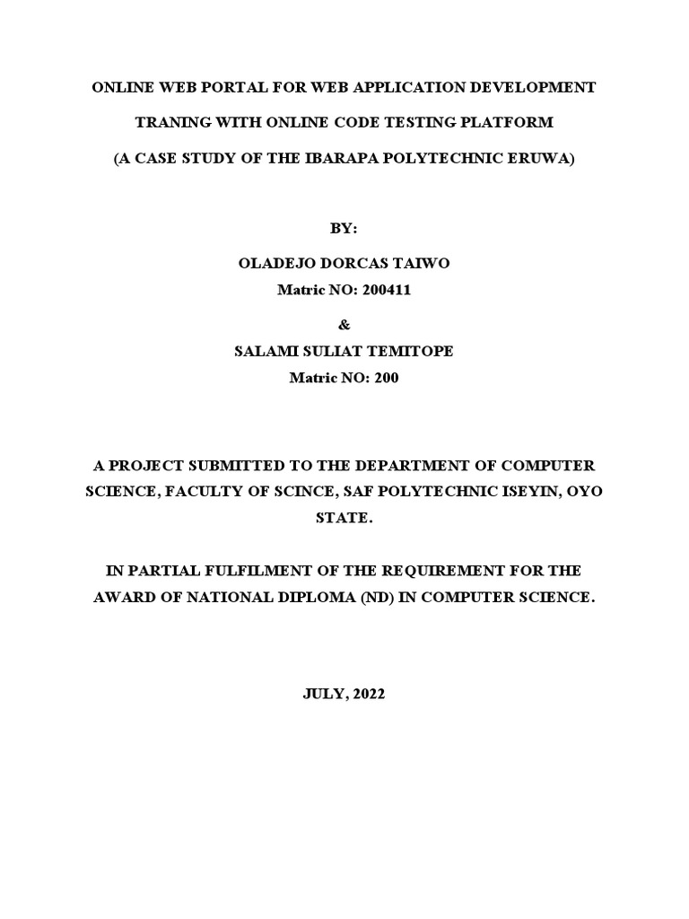 Chapter 1 To 3 | PDF | Educational Technology | Databases