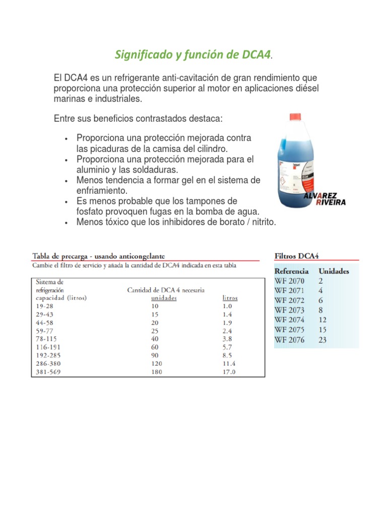Beneficios del DCA4 en Refrigerantes | PDF | Negocios | Hogar ...
