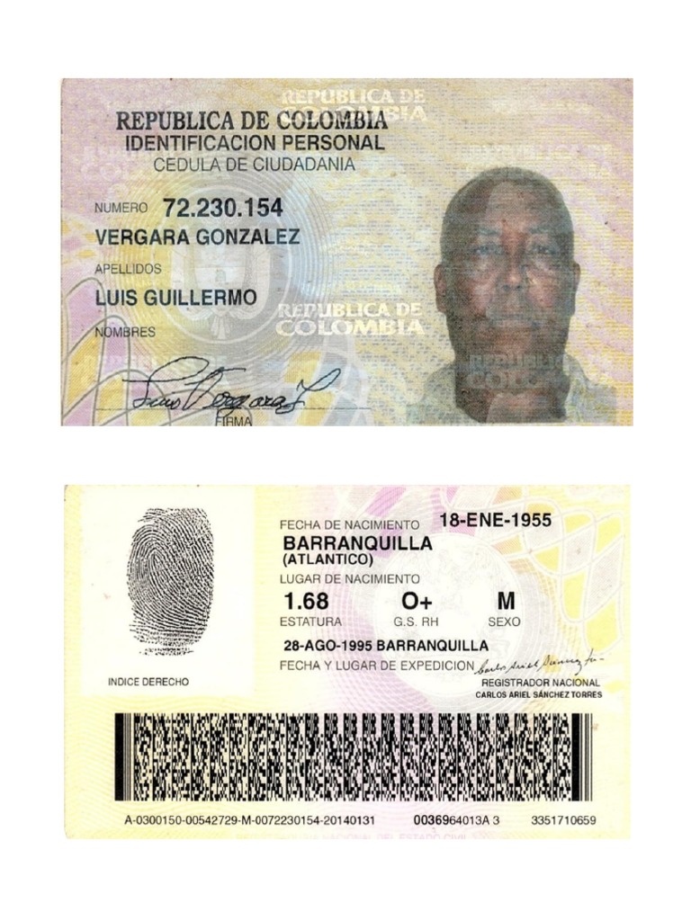 Threat Extracted Cedula Luis Vergara | PDF