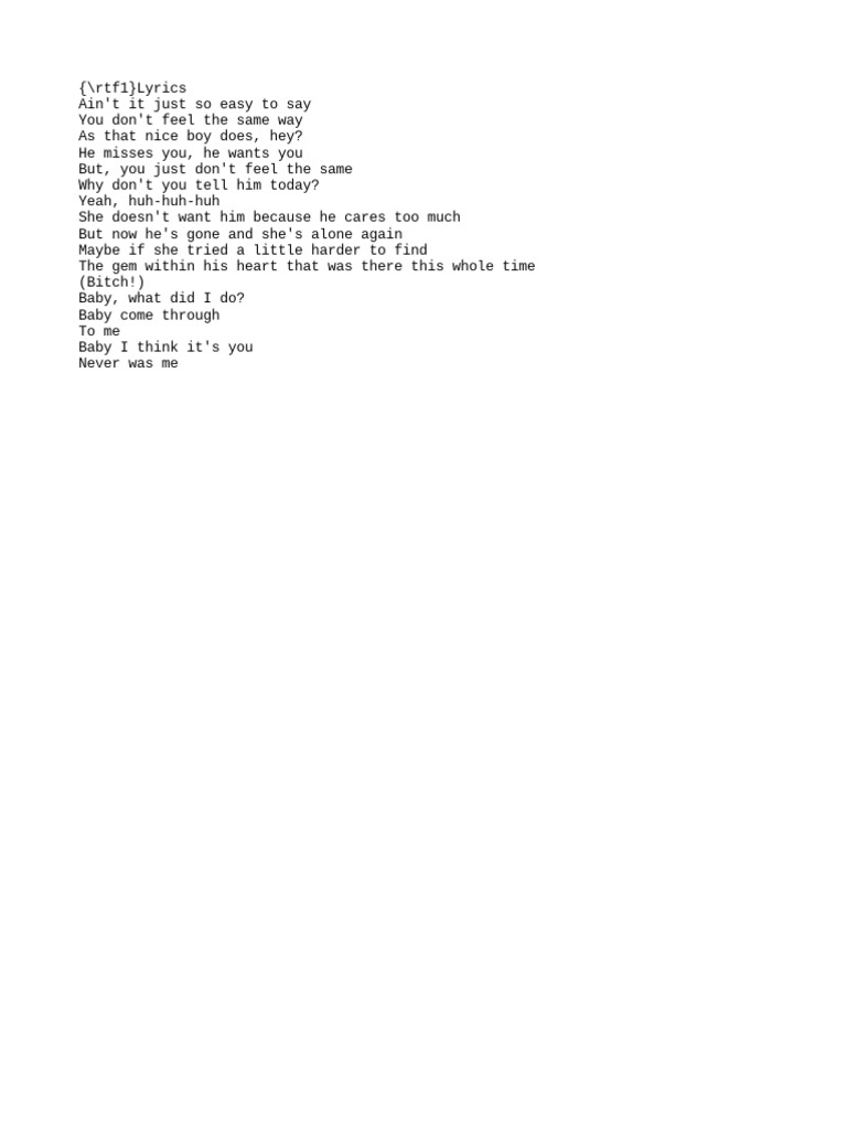 Temporex - Nice Boys | PDF