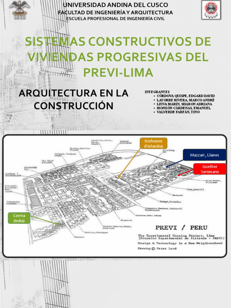 PREVI Expo Arquitectura | PDF | Urbanismo | Hormigón