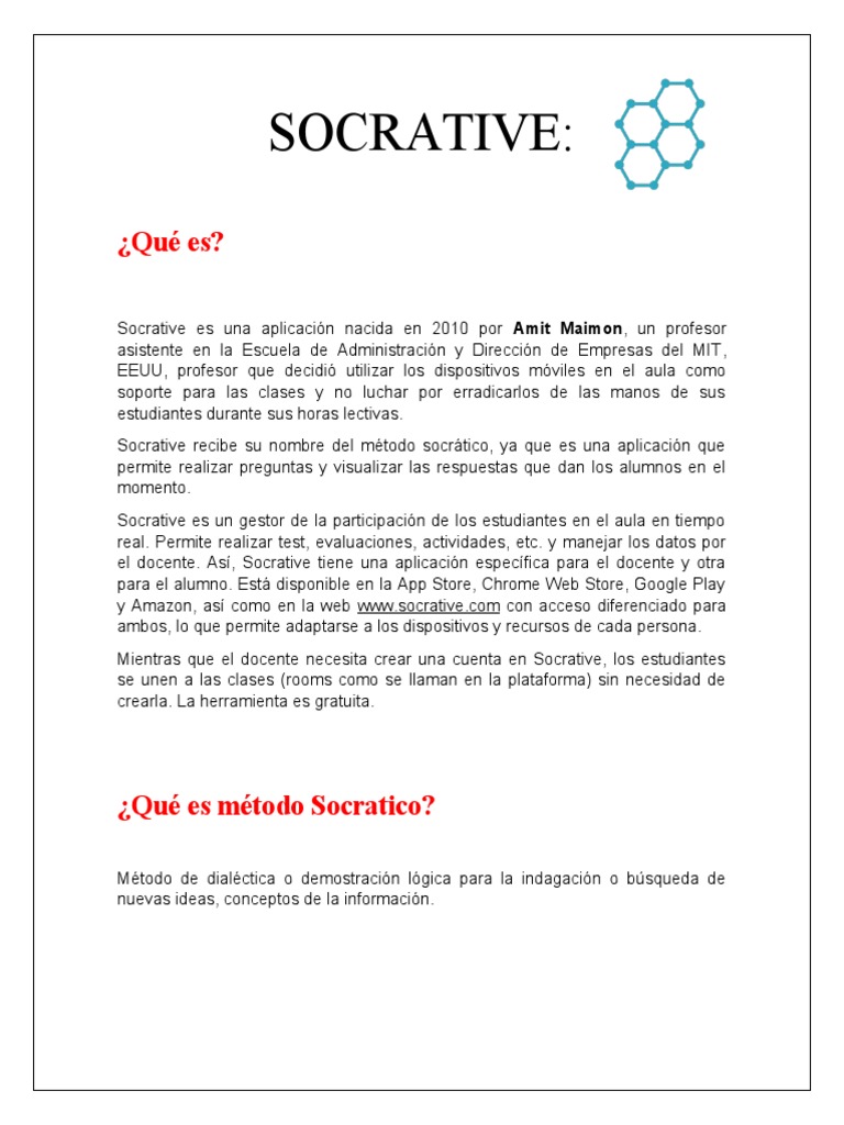Socrative 2 | PDF | Aplicación movil | Ciencias de la Computación
