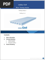Tutorial CSI Bridge Video 1 & 2 | PDF | Building Engineering | Structural Engineering