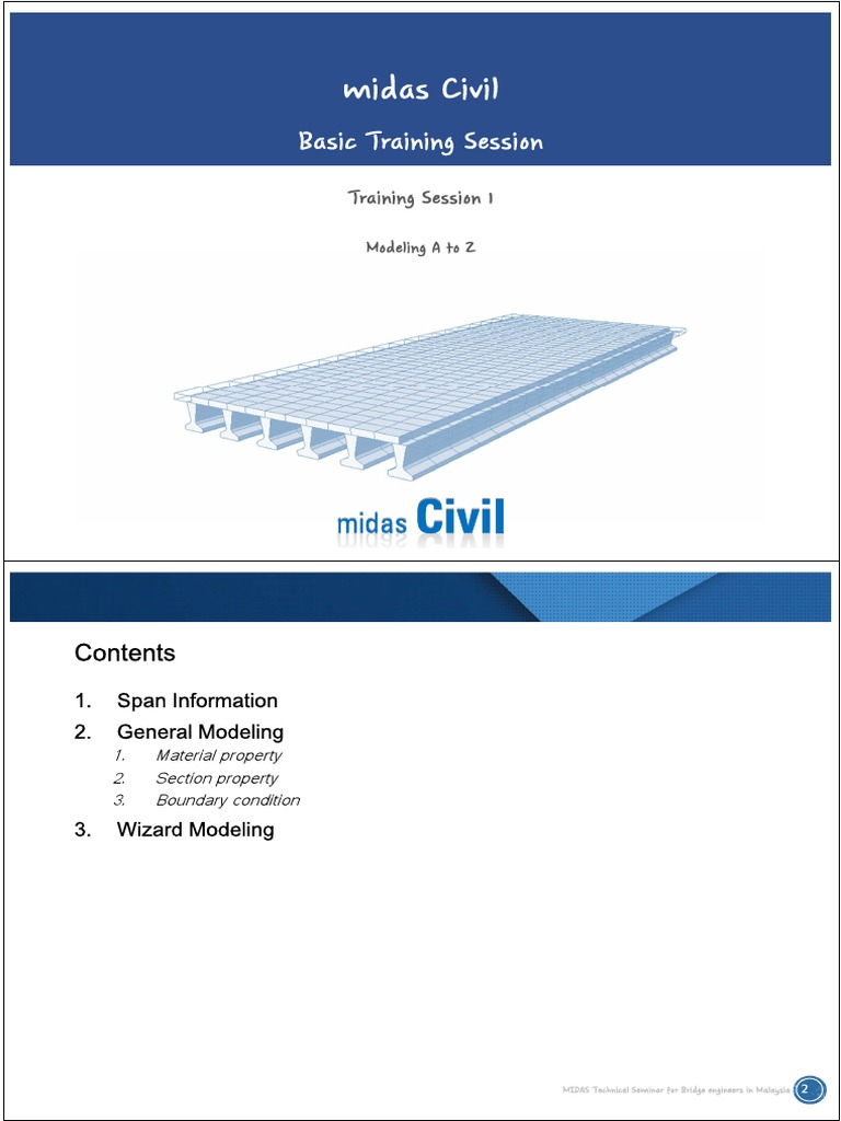 Modeling A To Z - v2 | PDF | Bridge | Beam (Structure)