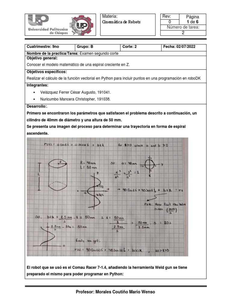 Spiral Programming | PDF | Robot | Robótica