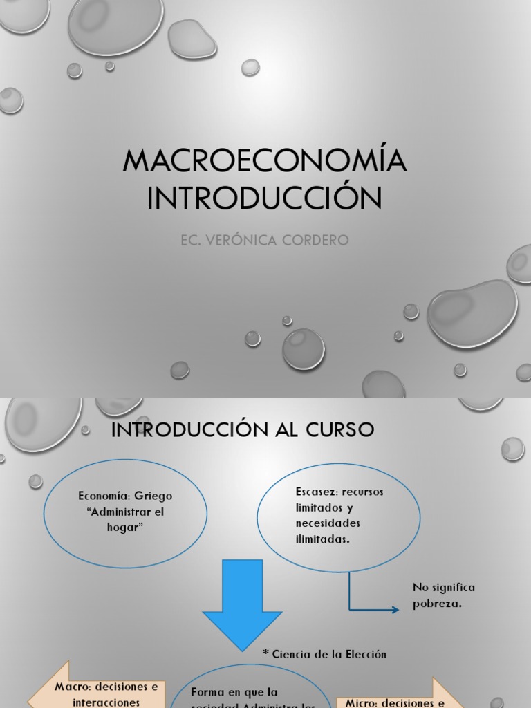 Introducción A La Macroeconomia | PDF | Macroeconómica | Oferta y demanda