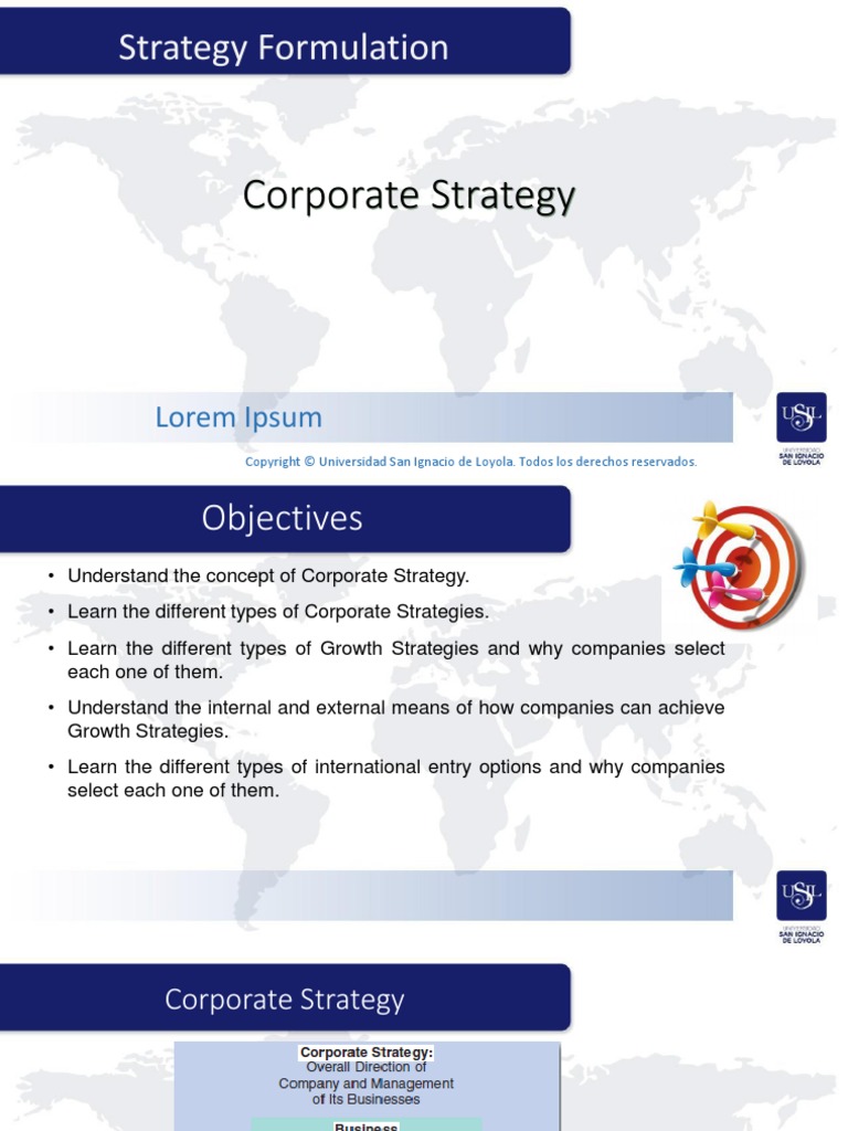 8 Corporate Strategy - Growth | PDF | Strategic Management | Mergers ...