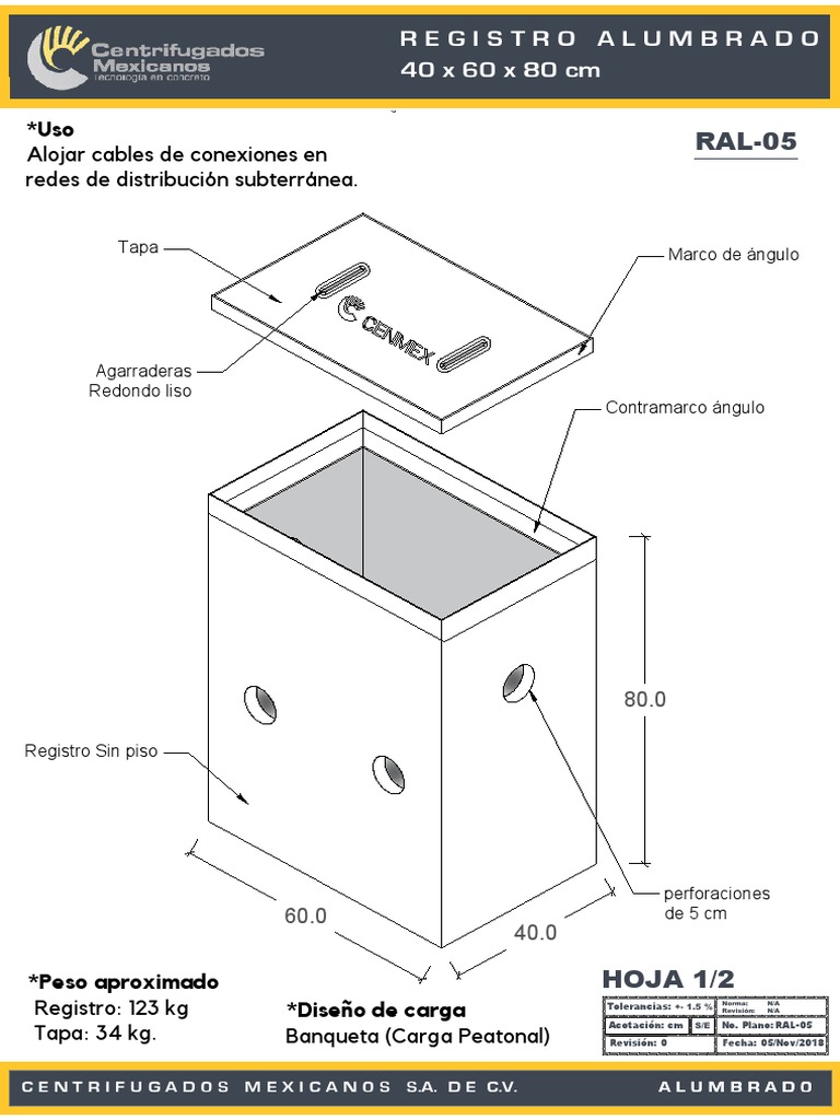 Underground Electrical Distribution Network Manhole Design | PDF