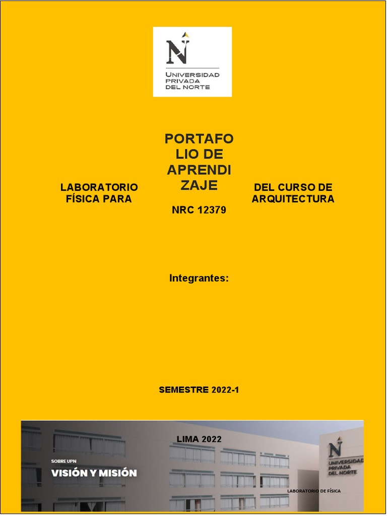 Portafolio Física Arquitectura 2022 (t2) | PDF | Fuerza | Método de enseñanza