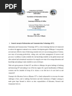 Ict Progress Report Presentation | PDF