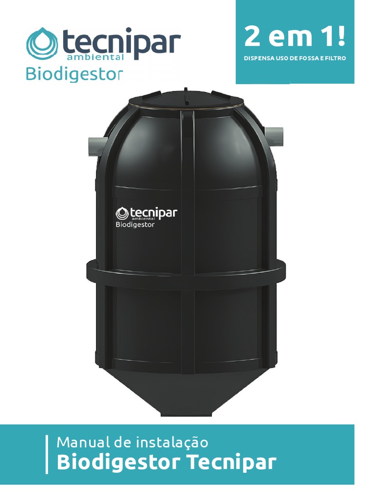 Manual Biodigestor | PDF | Águas residuais Manual Biodigestor | PDF | Águas residuais