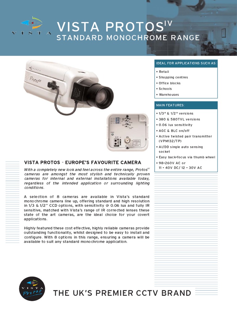 Camera N&B VPM030+ VPM130 | PDF | Camera | Power Supply