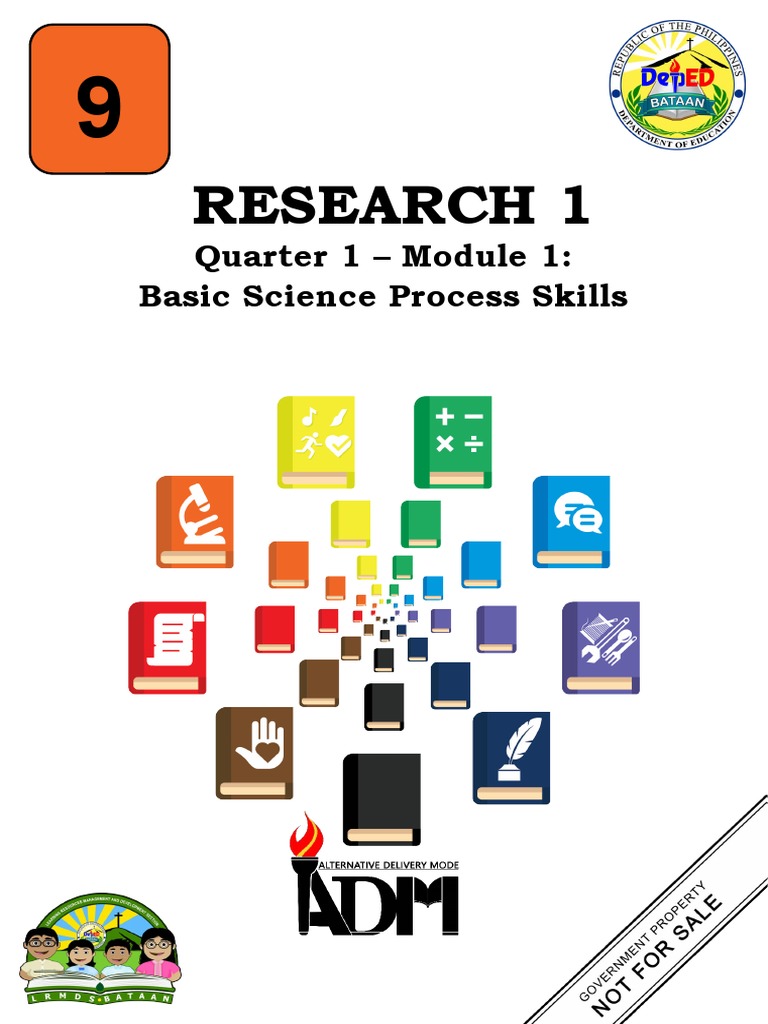 Research 1: Quarter 1 - Module 1: Basic Science Process Skills | PDF | Hypothesis | Experiment