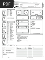 MPMB 2024 D&D Character Sheet | PDF | Dungeons & Dragons