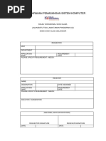Contoh Borang User Acceptance Test | PDF
