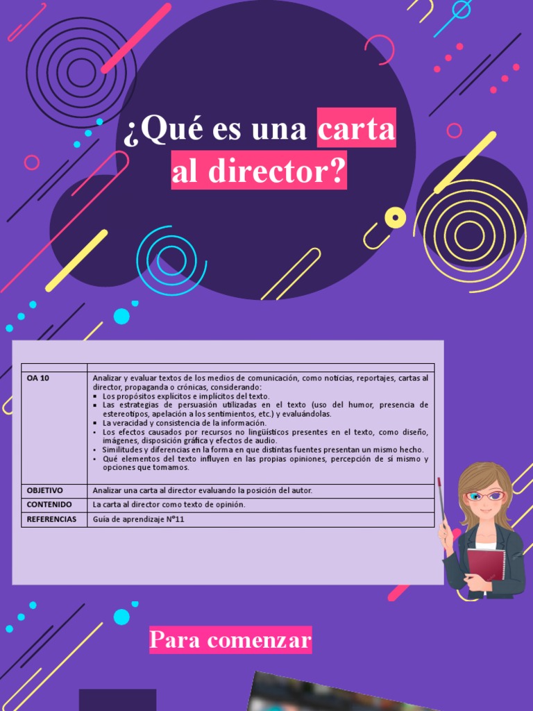 Cómo Escribir Cartas al Director | PDF | Comunicación | Ciencia cognitiva