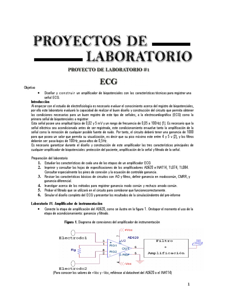 Practica1 Lab ING BIOMEDICA | Descargar gratis PDF | Filtro electronico | Frecuencia