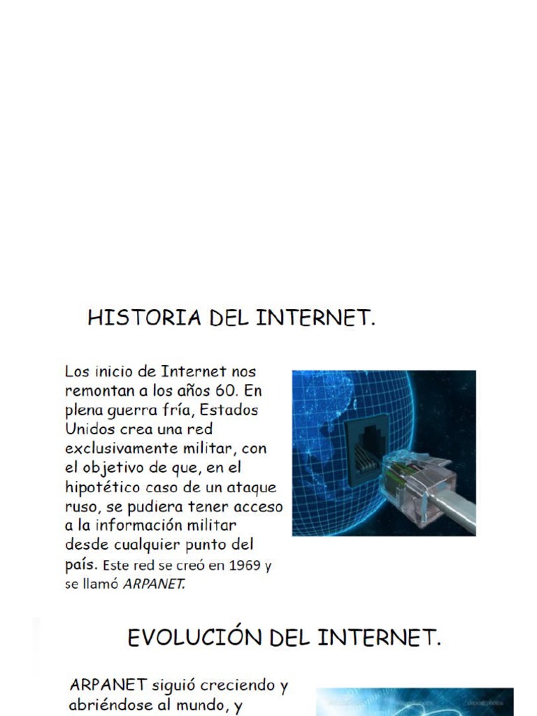 EL INTERNET Y SU HISTORIA | PDF