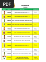 Chips Moradas Barcel: Variedades y Precios | PDF | Minoristas de ...