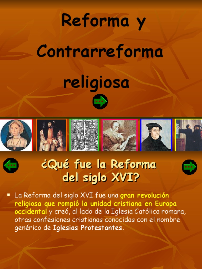Reforma y Contrarreforma | PDF | Iglesia Católica | protestantismo