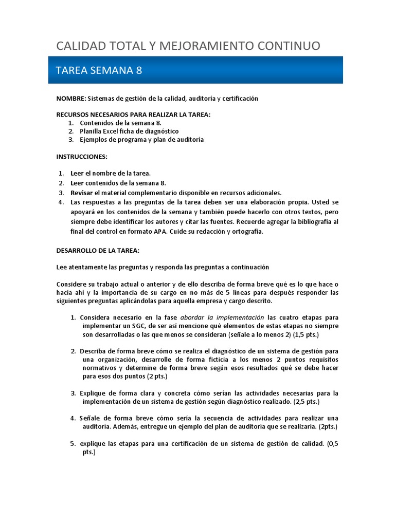 S8 Tarea - V01 | PDF | Business