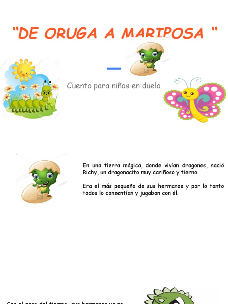 Cuento de Oruga A Mariposa | PDF | Arte | Clásicos