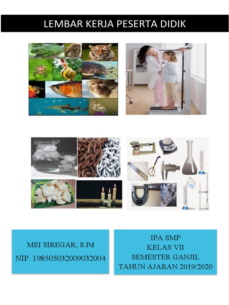 LKPD Kelas 7 Semester 1 - Mei | PDF