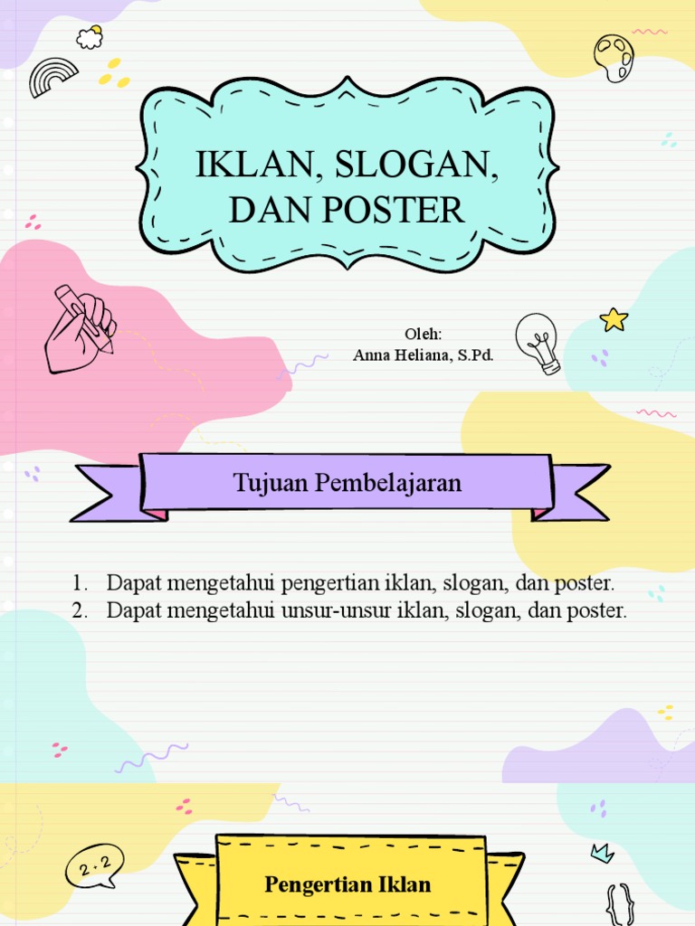 Iklan, Slogan, Poster | PDF