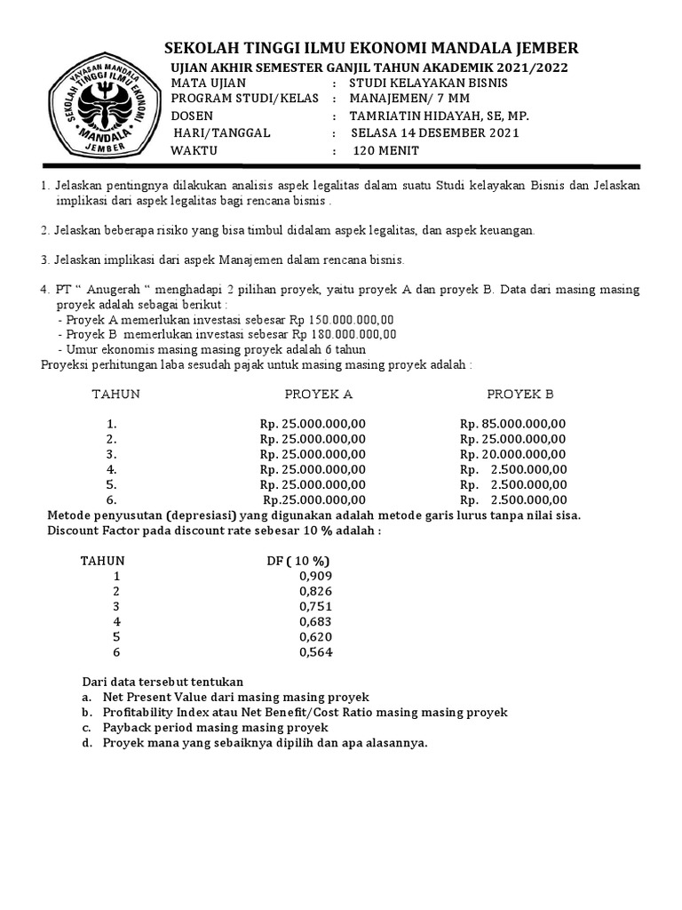 Soal Uas SKB 7 MM | PDF