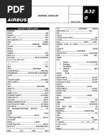 Normal Checklist Atr 72 600 | PDF | Aerospace | Aircraft