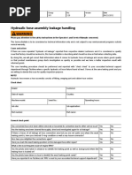 Visual Inspection Checklist PDF | PDF | Leak | Pipe (Fluid Conveyance)