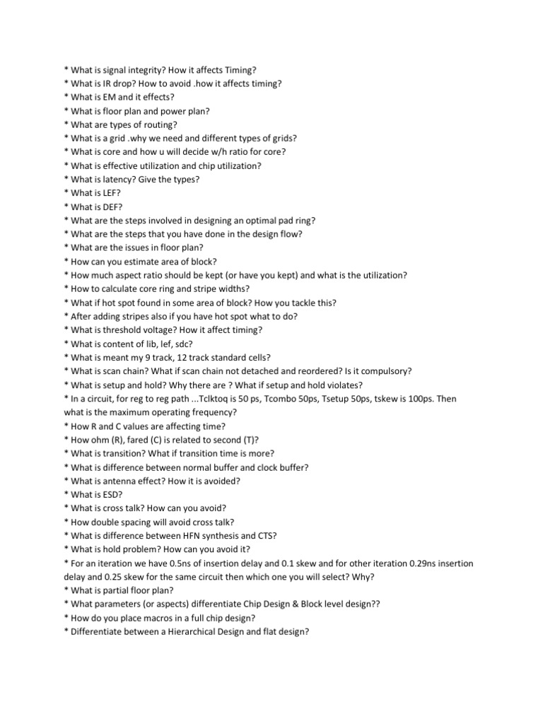 Physical Design | PDF | Electronic Circuits | Electrical Engineering