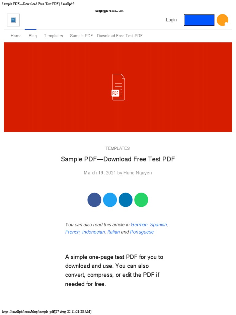 Sample PDF Document - Google Search | PDF | Software | Computing