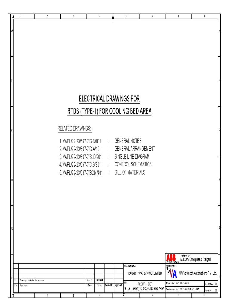 RTDB (Type-1) For Cooling Bed Area | PDF | Visual Journalism ...